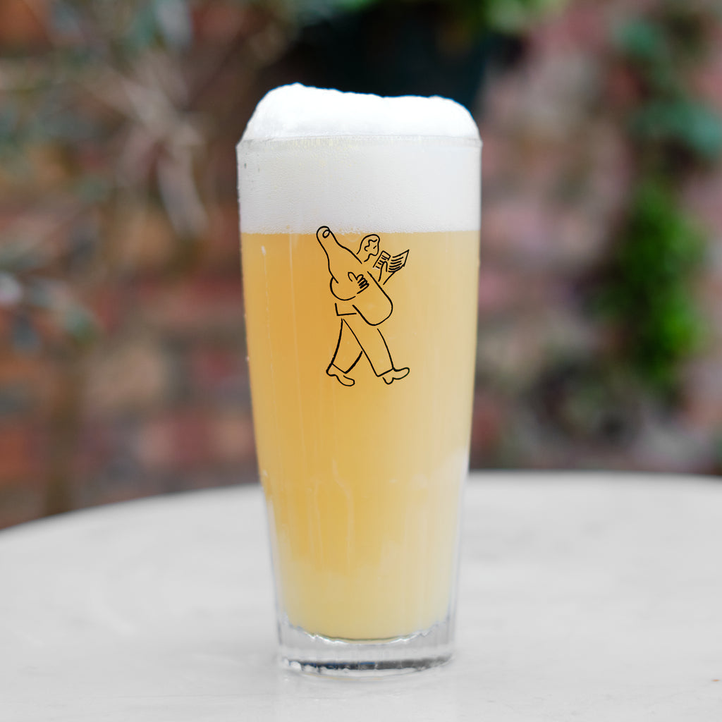 Ridged Rastal Jaro Glass with Beak Logo – Beak Brewery